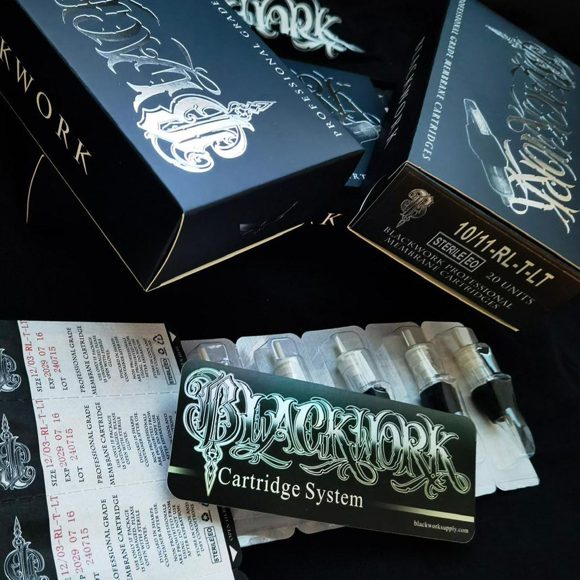 BLACKWORK Tattoo Cartridges - Round Liner (20 per box) — Industry ...