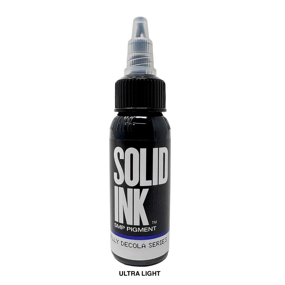 SMP Ink: ULTRALIGHT Solid Ink by Billy Decola 1oz — Industry Tattoo Supply